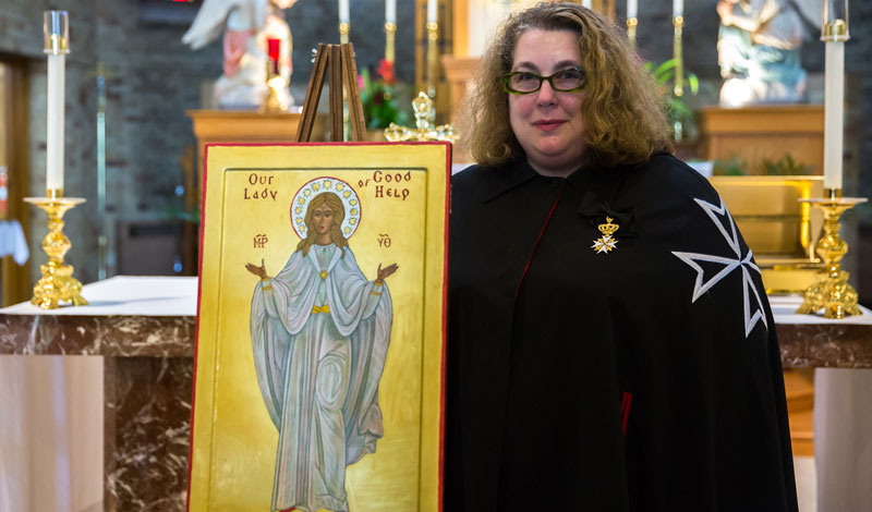 An Icon for the Pilgrimage to Wisconsin | Order of Malta American ...